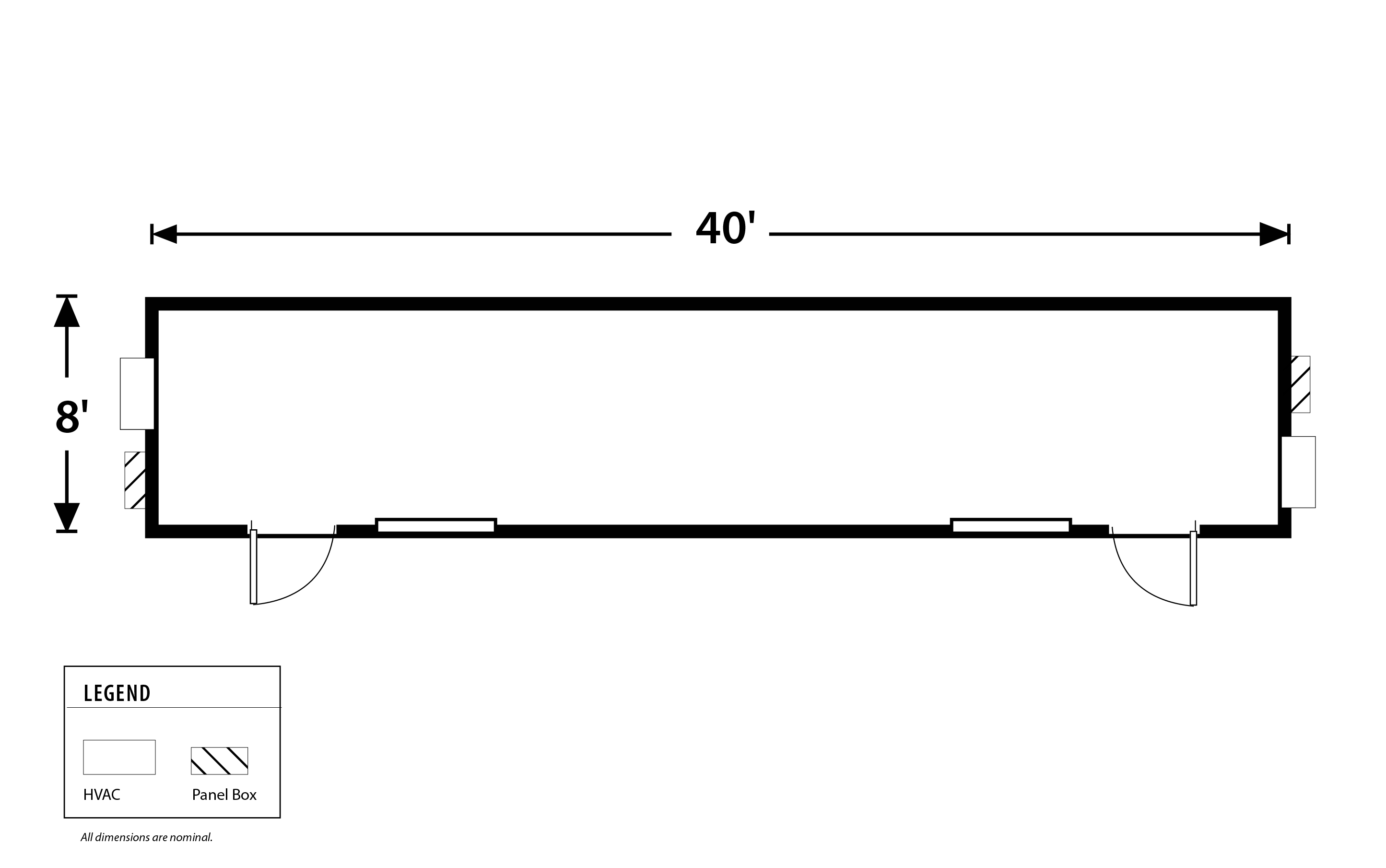 40’ Office Elite Office Containers for Rent