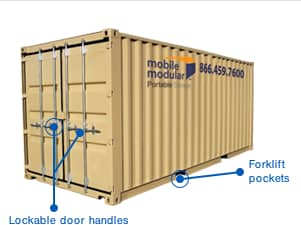 20’ Storage Containers for Rent Near Me