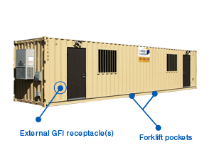 40' Storage Container Office for Rent or Sale Near Me - New & Used